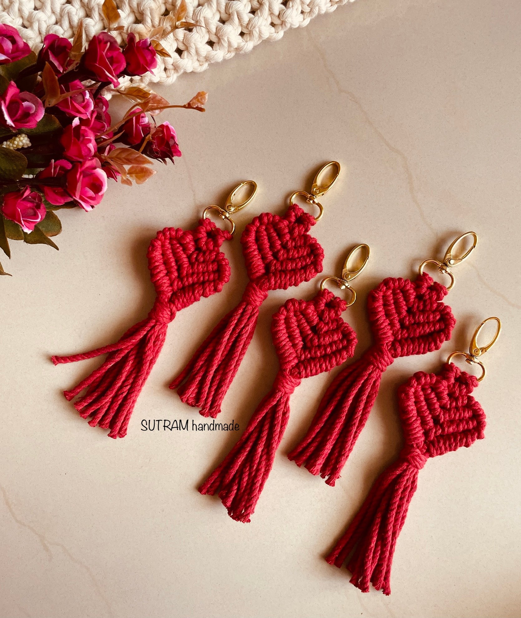 Keychains – SUTRAM Handmade Macrame