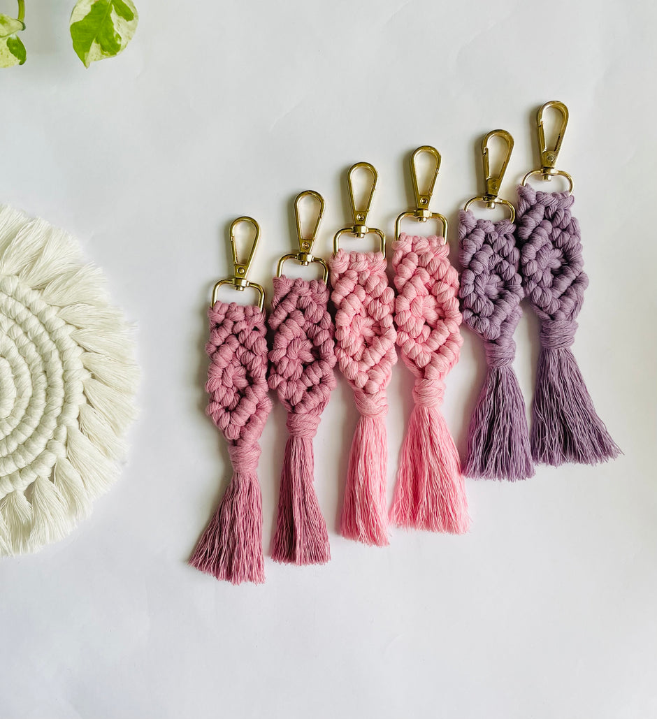 Keychains – SUTRAM Handmade Macrame